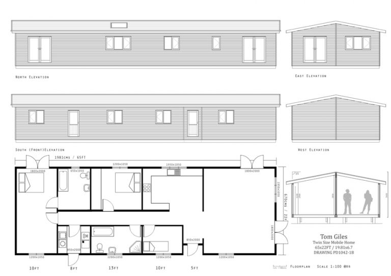2 Bed Mobile Home – Self Build Timber Frame