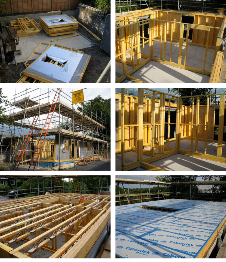 2 Story House - Self Build Timber Frame