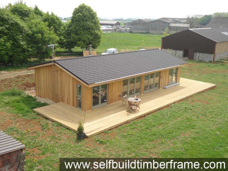 Log Cabin Mobile Home - Self Build Timber Frame