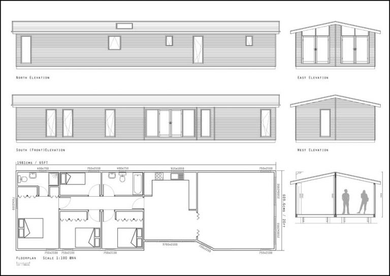Twin Unit Mobile Home - Self Build Timber Frame